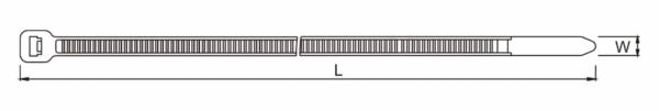 Heat Resistant Cable Ties for High Temperatures up to + 120°C | Giantlok